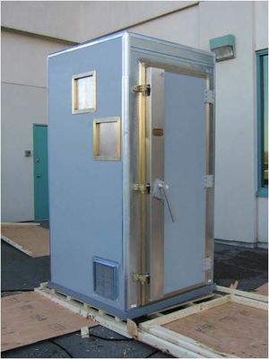 Electromagnetic Shielding Rf Cabinet Galvanised Steel Sheet Structure