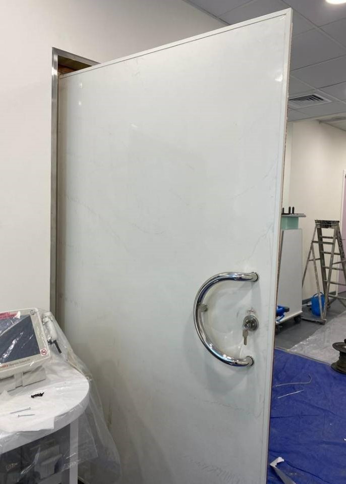 RF Shielded Doors For Medical MRI Rooms With 80dB To 120dB Shielding