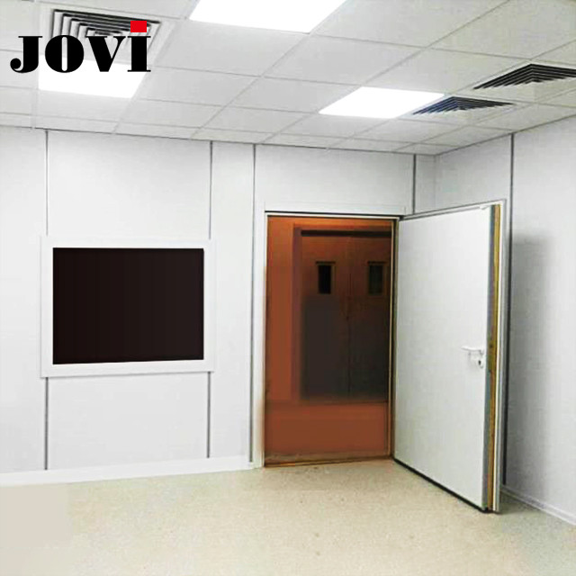MRI Room Doors With White Fireproof Boards And Thresholds Customized RF ...