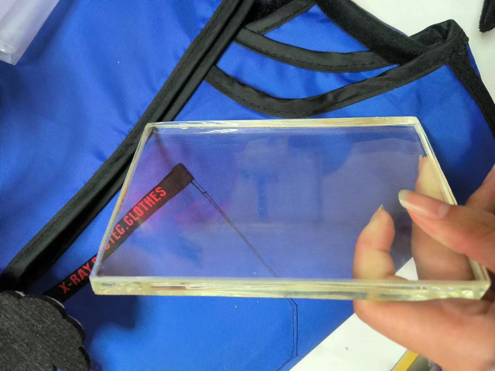 High Transmittance Low Reflection X Ray Lead Glass X-Ray Protection Up ...