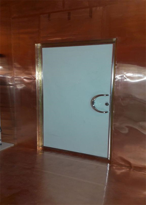 2.1 X 1.2m RF Shielded Doors Manual Outward And Right Mri Room ...