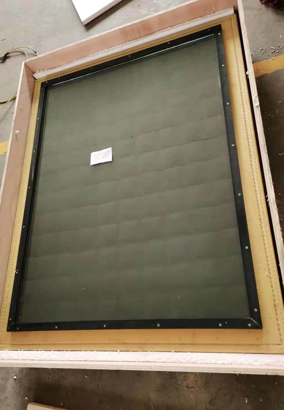 0.9 X 1.2m Emi RF Shielded Windows For MRI Magnetic Room