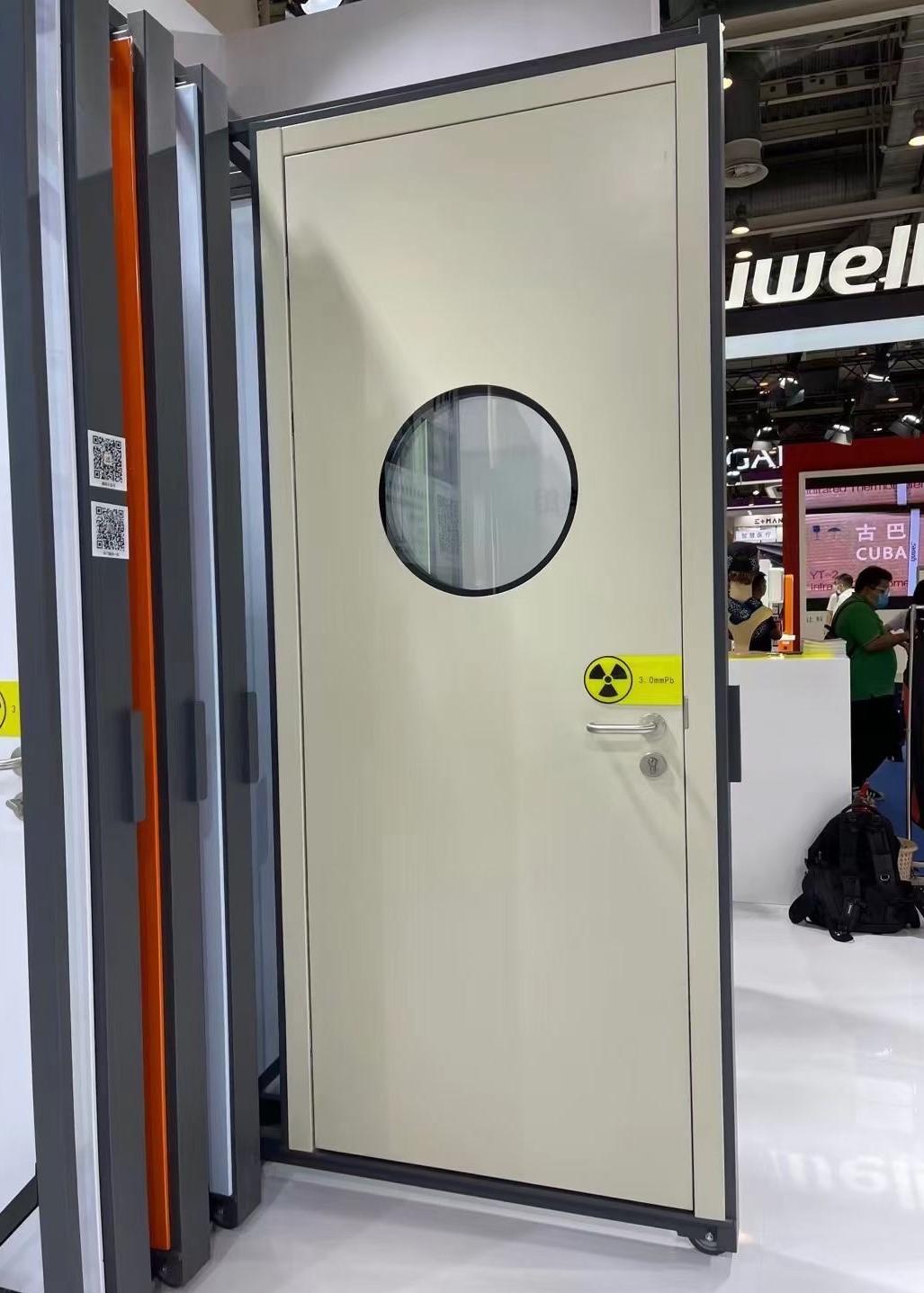 8mmpb CT Room Radiation Protection Door Lead Lined Sliding For Medical ...