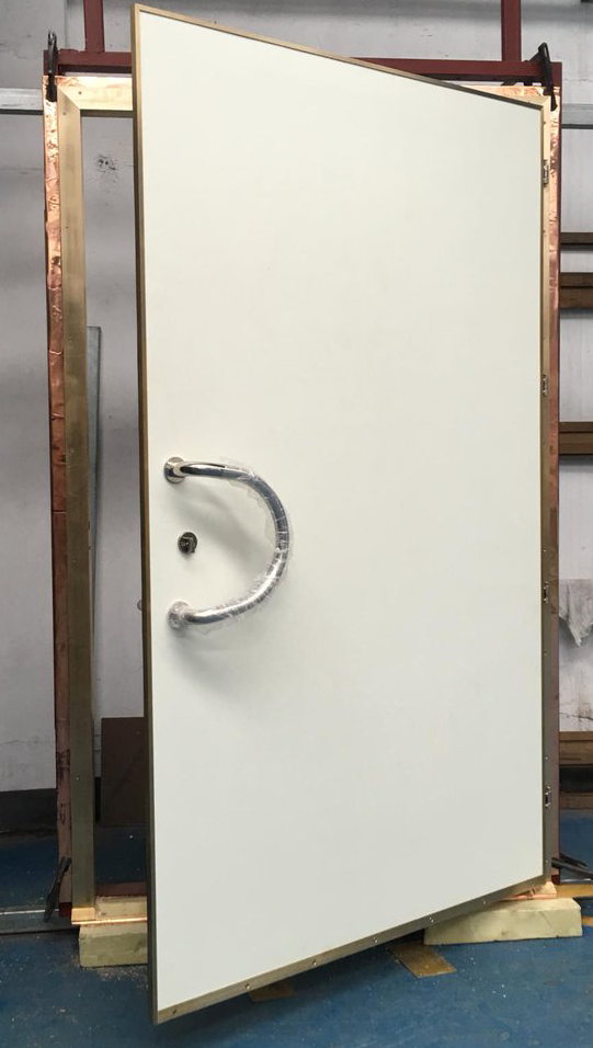 1.8 X 2.1m RF Shielded Doors For Faraday Cage Mri Room Shielding ...