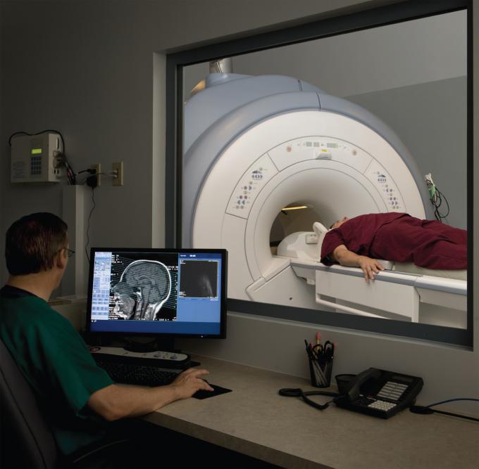 0.9 X 2.4m RF Shielded Windows Nuclear Magnetic Resonance Shielding For ...