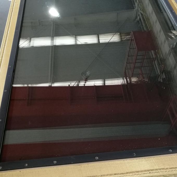 2.4m X 0.9m Emi Rf Shielding Windows Black Brass 20mhz