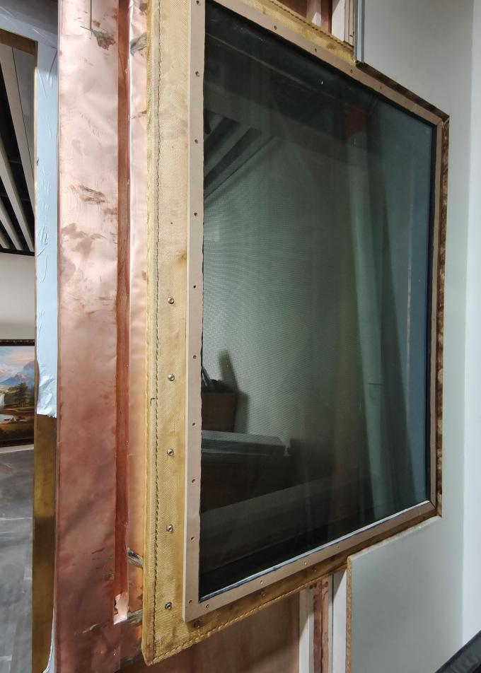 Mri Room Rf Shielded Windows With 110db Shielding Frequency