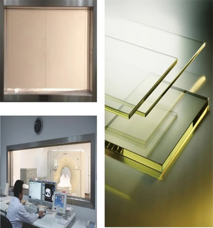 25mm Radiation Protection Glass For Ct Window Radiology As Medical ...