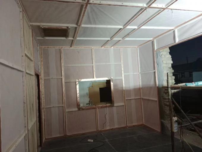 Hitachi Faraday Cage MRI Machine Room Shielding Copper Installation