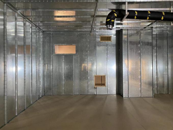 Siemens Galvanizeed Steel Panel Mri Room Shielding Installation