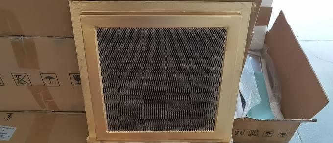 Brass 25mm Thickness Honeycomb Waveguide Air Vents Faraday Cage ...